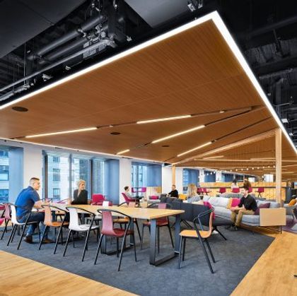 Usg Planx™ - Linear Metal Ceiling System - Construction - Jidipi