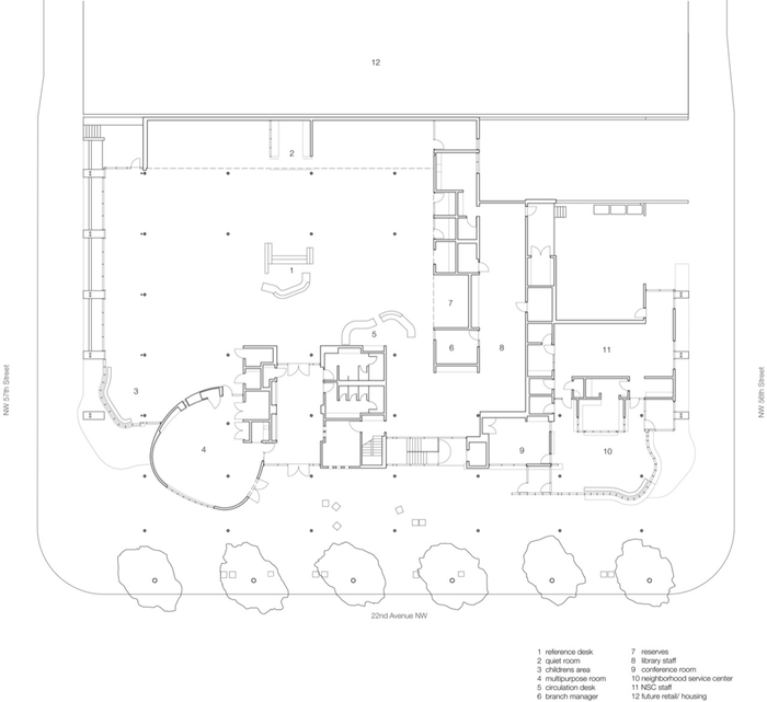 Ballard Library And Neighborhood Service Center - Architectures - Jidipi