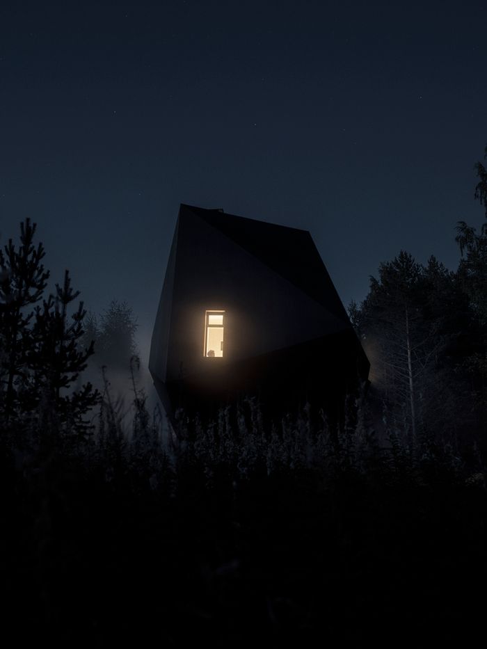 Meteorite Cabin - Architectures - Jidipi