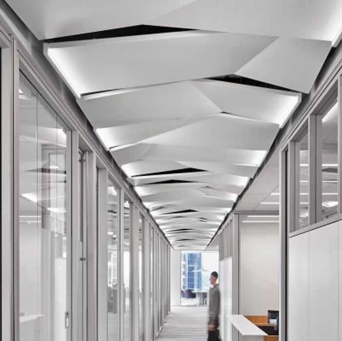 Usg Planx™ - Linear Metal Ceiling System - Construction - Jidipi