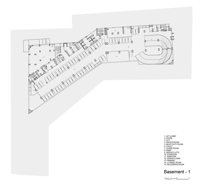 Atal Akshaya Urja Bhavan Office Building - Architectures - Jidipi